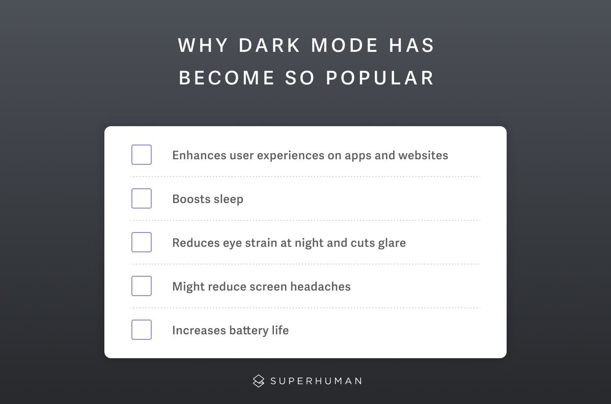Benefits of dark mode: What research reveals in 2026