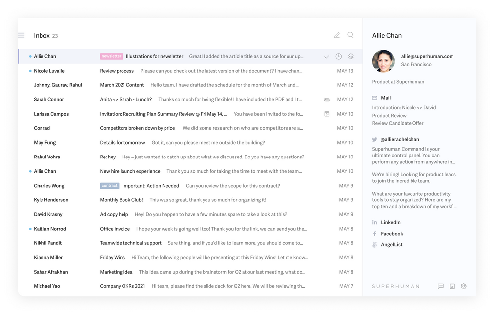 Becoming Superhuman: Getting started and hitting Inbox Zero