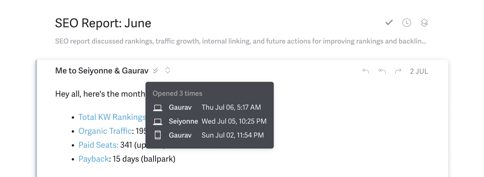 How to add read receipts in Gmail & Outlook | Superhuman