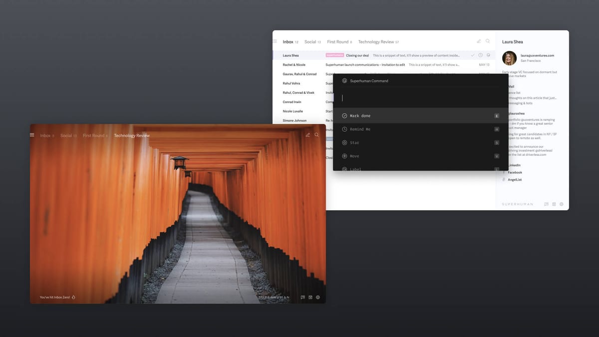 What is email triage and what does it do?